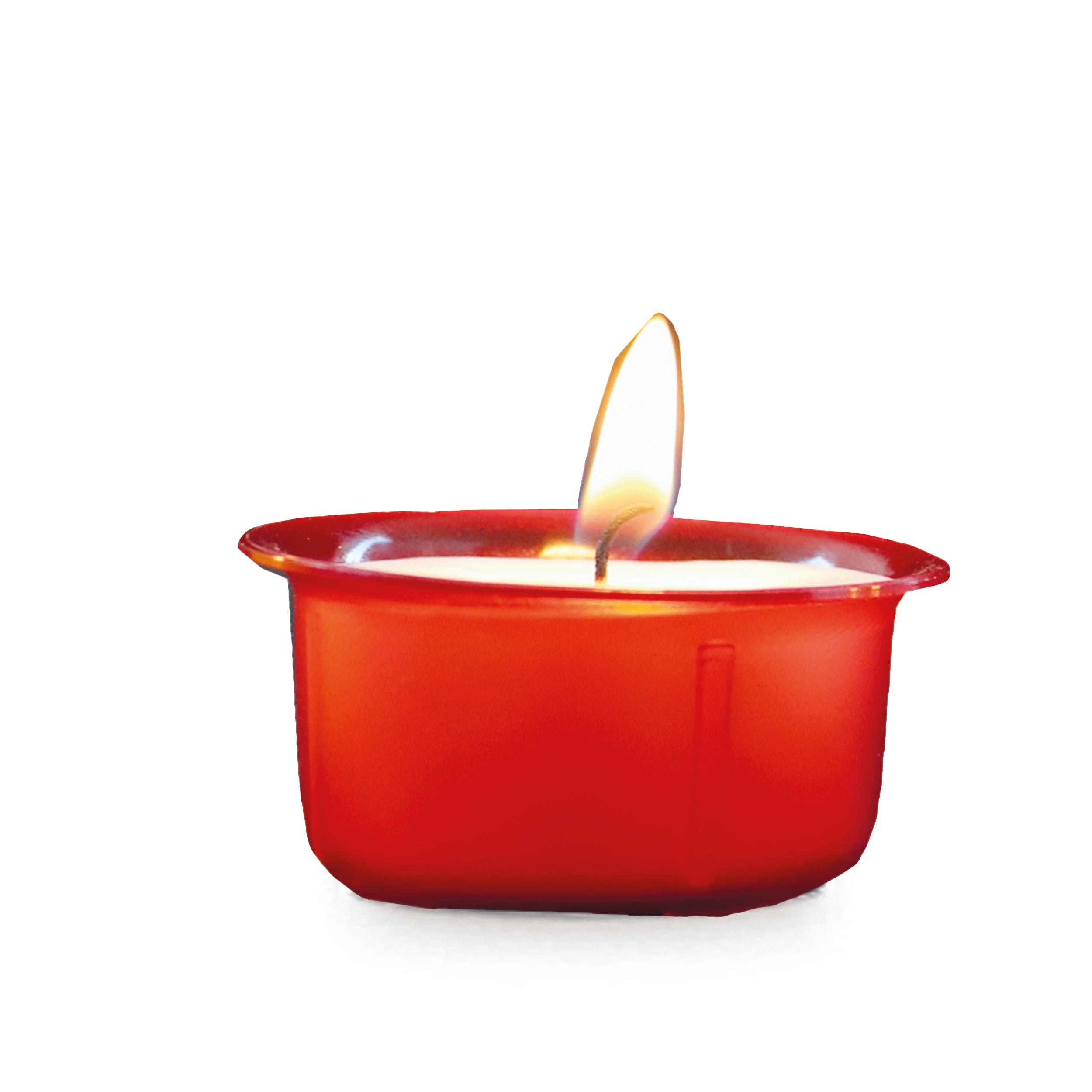 Opferlicht Nr. 7 "RAL-Mehrweg" mit ca. 50% Rapswachs Brenndauer ca. 4 ...